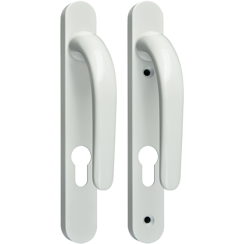 Door Handles: LEVER LEVER DOOR HANDLE DH 311 White